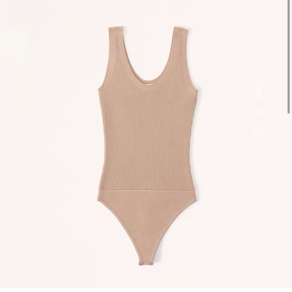 Abercrombie & Fitch | Tops | Abercrombie Fitch Tan One Piece | Poshmark